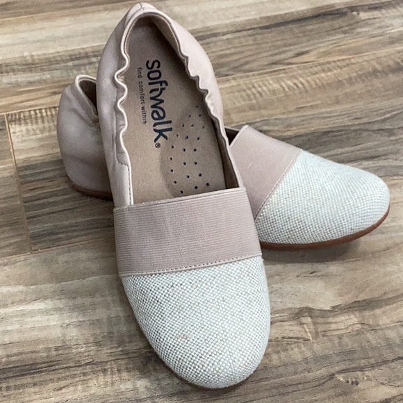 SoftWalk | Shoes | Nwob Softwalk Brand Leather And Fabric Comfort Shoes ...